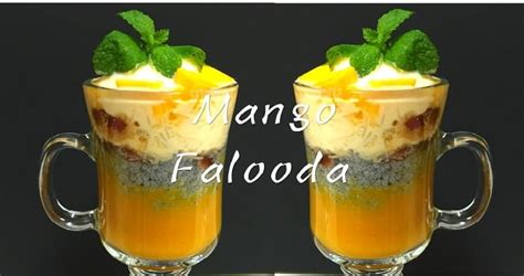 गर्मी में बेस्ट है ये मैंगो फालूदा Mango Faluda Recipe In Hindi