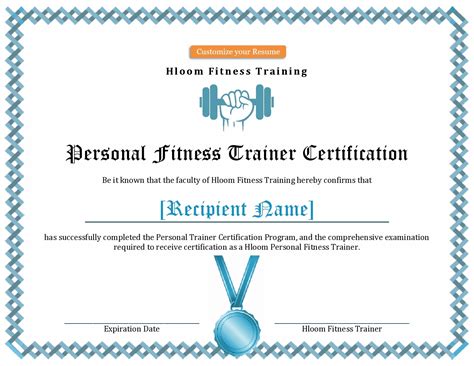 40 Free Training Certificate Templates Examples