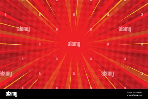 Halftone Texture Comic Book Superhero Vector Background 001 Stock