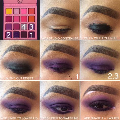 Kara Beauty Purple Haze Palette Pictorial Rbeautydiagrams