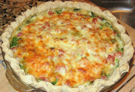 Gluten Free Ham Spinach And Swiss Quiche Recipe