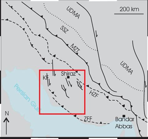 The Setting Of The Zagros Orogenic Belt Molinaro Et Al 2005 The Download Scientific