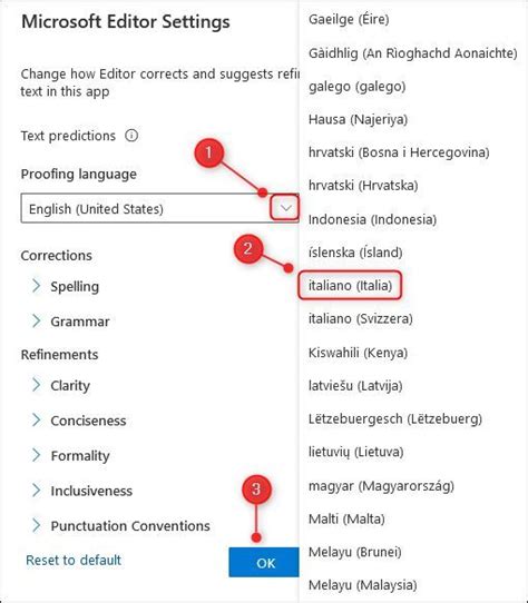 How To Change The Spellchecking Language In Outlook Online