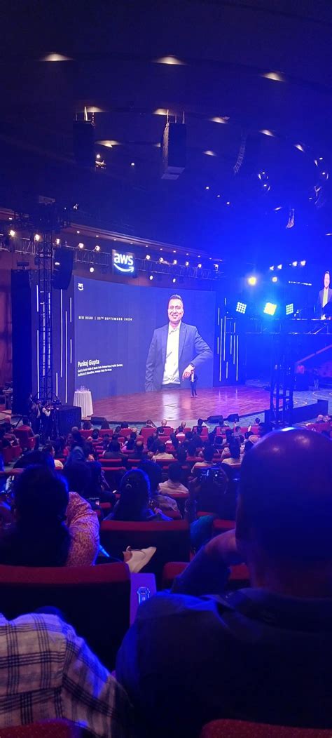 Shailendra Kumar Singh On Linkedin I Am Attending Aws Event At Bharat