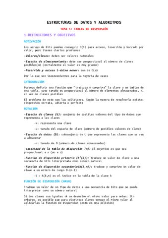 ESTRUCTURAS DE DATOS Y ALGORITMOS TEMA Pdf