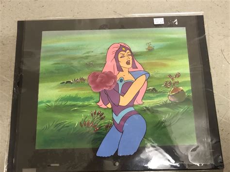Original Vintage Animation Cells Masters Of The Universe Gebraucht In
