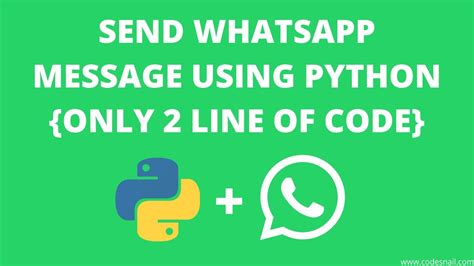 Automate Whatsapp Messages Python With Lines Of Code Pywhatkit