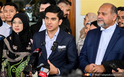Im Looking Forward To Clearing My Name Says Syed Saddiq Free