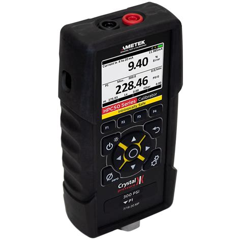 Ametek Crystal Hpc50 [hpc51 30psi Baro] Intrinsically Safe Single
