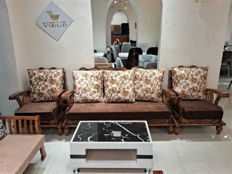 5 Seater Teak Wooden Sofa Set At Rs 35000 Set In Hyderabad ID