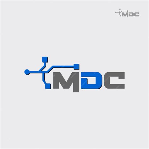 Premium Vector Mdc Logo Design Market Data Center Logo
