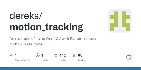 Github Dereksmotiontracking An Example Of Using Opencv With Python
