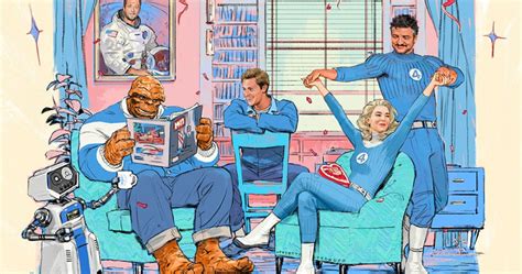 ‘the Fantastic Four First Steps Celebrates The Holidays In New