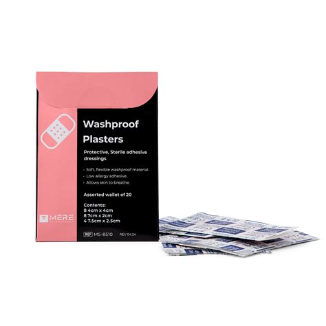 Wash Proof Plaster Pack Mere Supplies