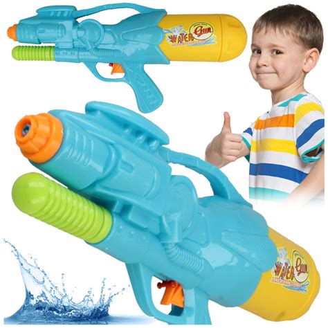 Pistolet Na Wodę Pompka Wodna Sikawka Lanie Wody Niebieski U761N