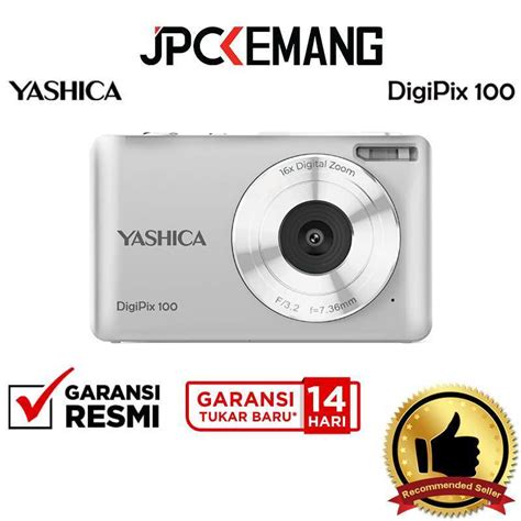 Promo Jpc Kemang Yashica Digipix 100 Compact Digital Pocket Camera