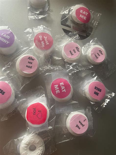 After Sex Mints 36 Naughty Mints In Assorted Sayings For Guests Or Hostess Great Party Favor