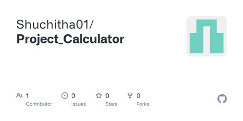 GitHub Shuchitha Project Calculator