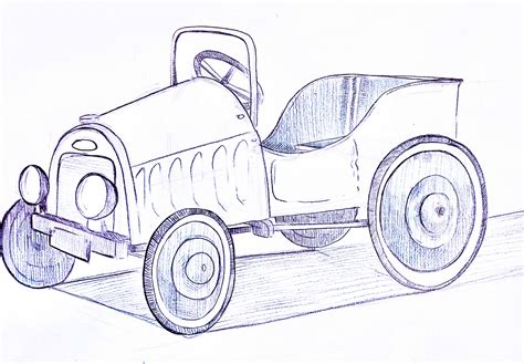 Toy Car Drawing