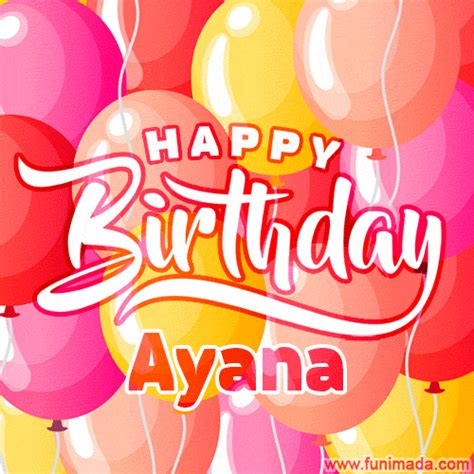 Happy Birthday Ayana S Download On