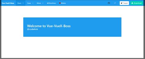 Vue Vuex Boss Mini Boilerplate For Vuejs Projects Vuejs Feed