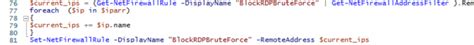 RDP Brute Force Protection With PowerShell And Windows Firewall Rules