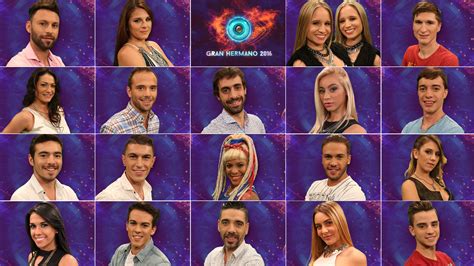 Uno Por Uno Todos Los Participantes De Gran Hermano 2016 Infobae