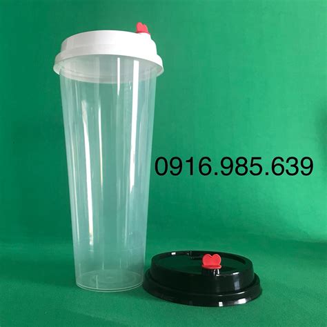 50 CÁi Ly NhỰa Pp NẮp NÚt Tim Shopee Việt Nam