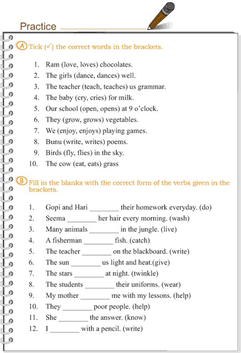 What Is A Verb For Class 3 At Edith Vreeland Blog