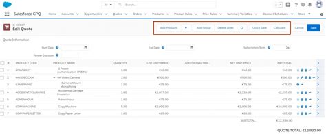 Salesforce Cpq Quote Line Editor Milo Massimo