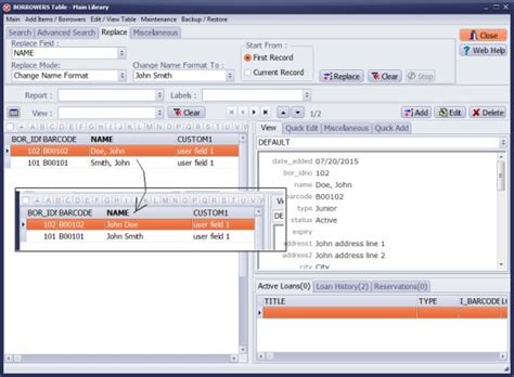 Handy Library Manager Tutorial How To Use Search And Replace Features