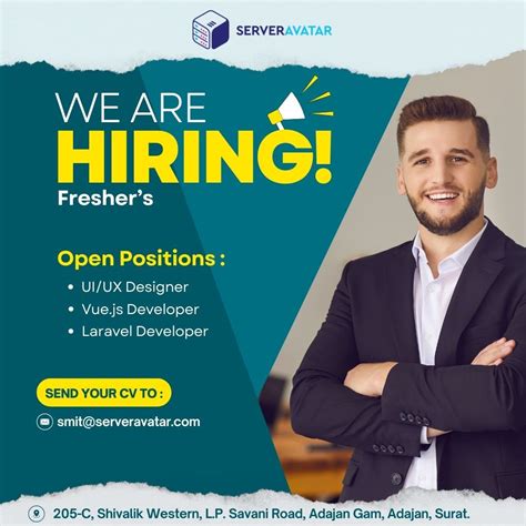 serveravatar on linkedin joinus joinourteam hiring hiring developer