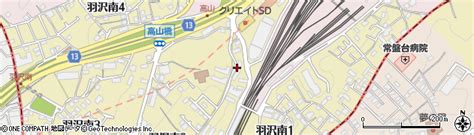 神奈川県横浜市神奈川区羽沢南2丁目25の地図 住所一覧検索｜地図マピオン