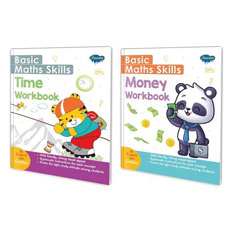 Buy Basic Maths Skills Workbook Set Of 2 Books Time Money Math Moments Time And Money