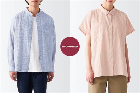 Muji Thailand 【สินค้าแนะนำ】 คอลเลคชั่นเสื้อผ้า Double