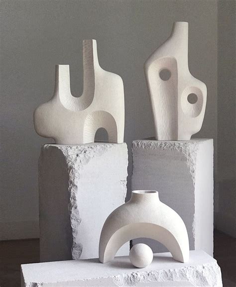 An Organic Sensibility Sculptures By Ceramic Artist Jan Vogelpoel