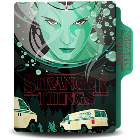 Stranger Things Folder Icon By Chamikanlakshan On Deviantart