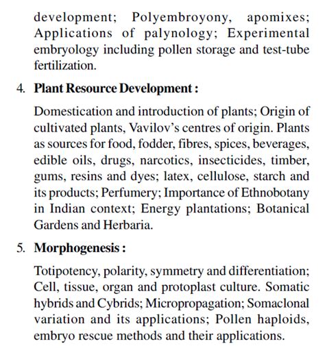 Upsc Botany Syllabus For Ias Mains 2023 Download Paper 1 And 2 Pdf