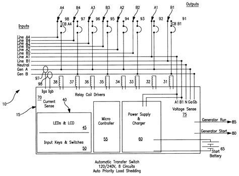 Diagram Wiring Diagram 10 Generator Transfer Switch Mydiagramonline
