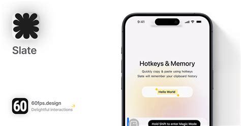 Slate Ios App Uiux Animation