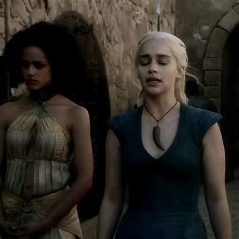 Daenerys Targaryen With Missandei Tt Scarletdanvers Blonde Anime