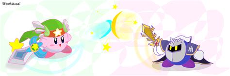 カービィvsメタナイト Ibispaint