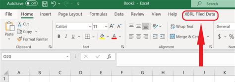 Getting XBRL Data In Excel Is Easy As 1 2 3 XBRL US