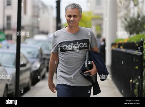 New Manchester United Manager Jose Mourinho Returns To His House In