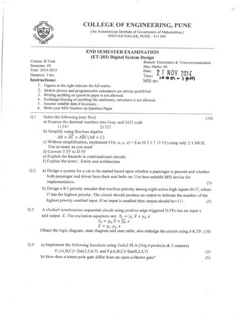 Digital System Design Pdf