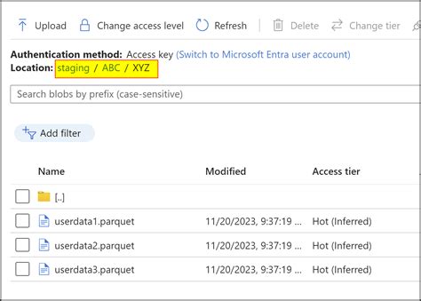 Read Parquet Files From The Folder In Dataflow Microsoft Qanda