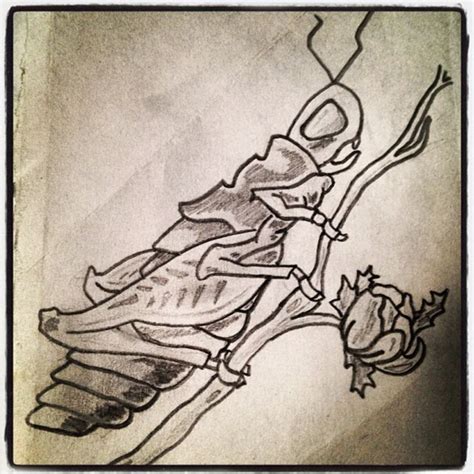 Grasshopper Tattoo Design Tattoo Designs Tattoos Triangle Tattoo