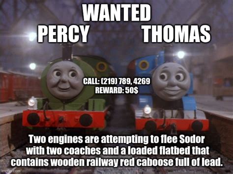 Image Tagged In Thomas The Tank Enginepercythomasfunny Memes Imgflip