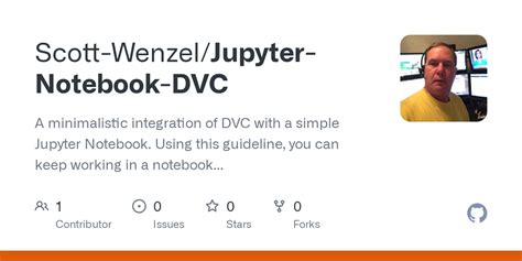 Github Scott Wenzeljupyter Notebook Dvc A Minimalistic Integration