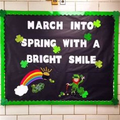 15 March Bulletin Board Ideas For Spring Classroom Decoration Hike N